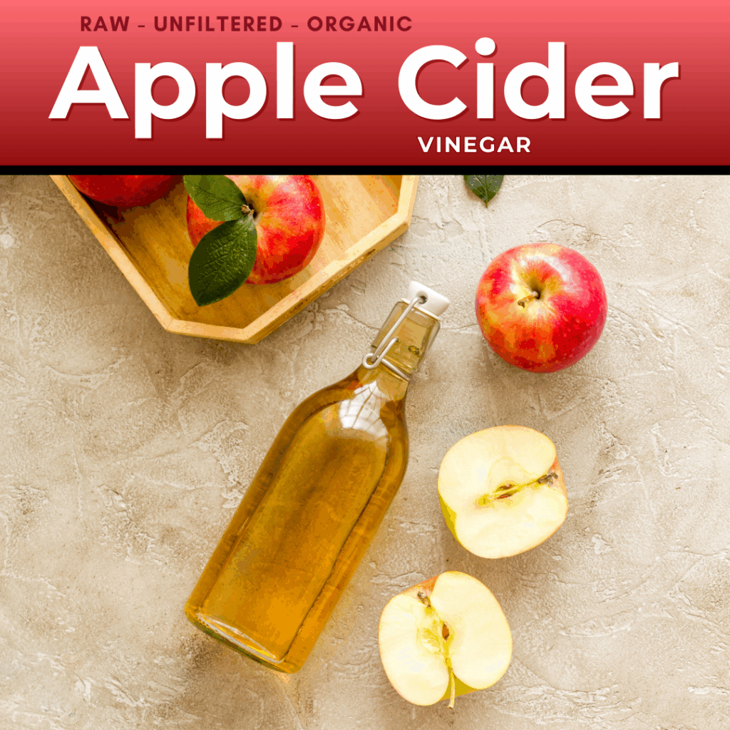 Raw Unfiltered Organic Apple Cider Vinegar - Venice Olive Oil